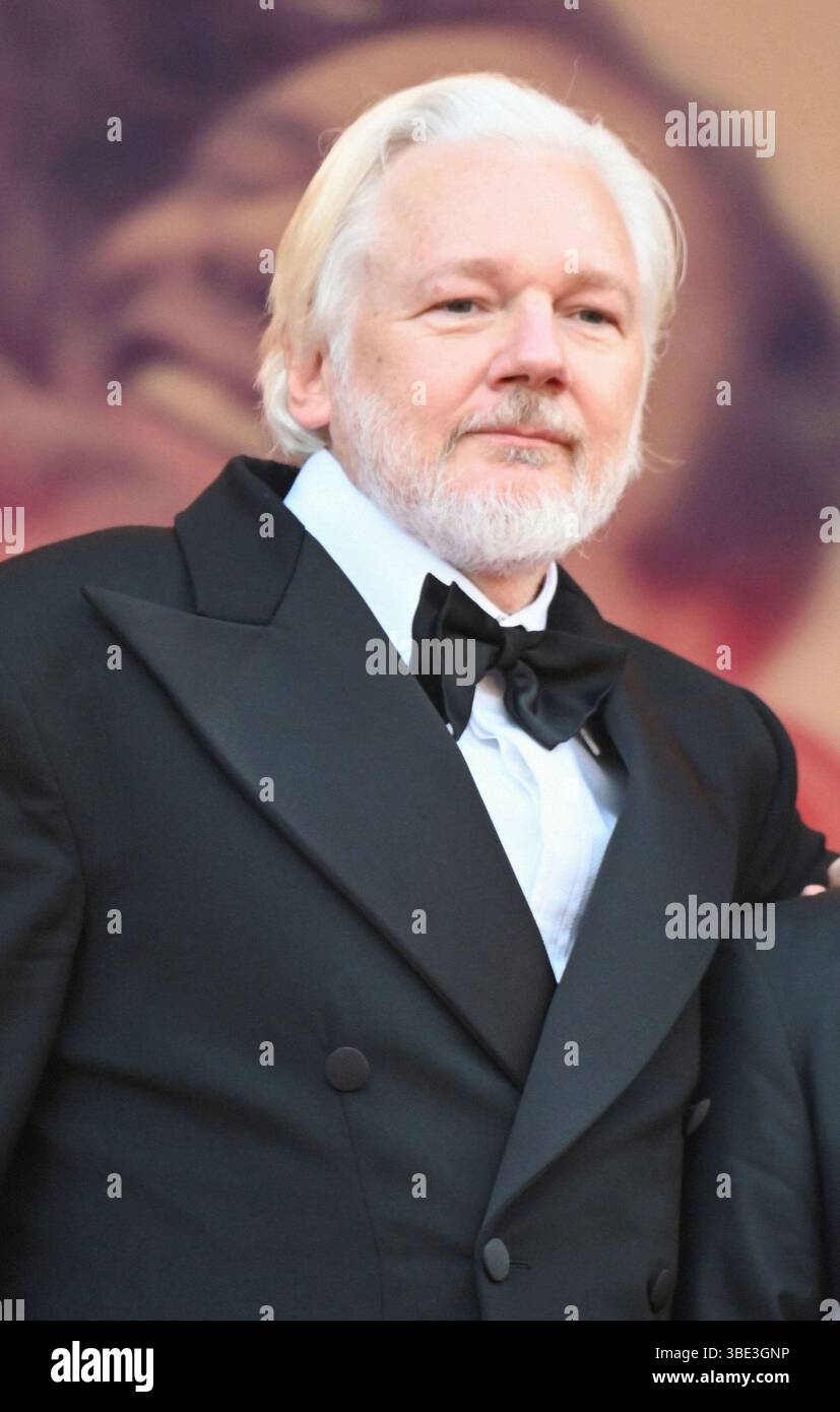 Julian Assange 'The History of Sound' Cannes Film Festival Screening ...