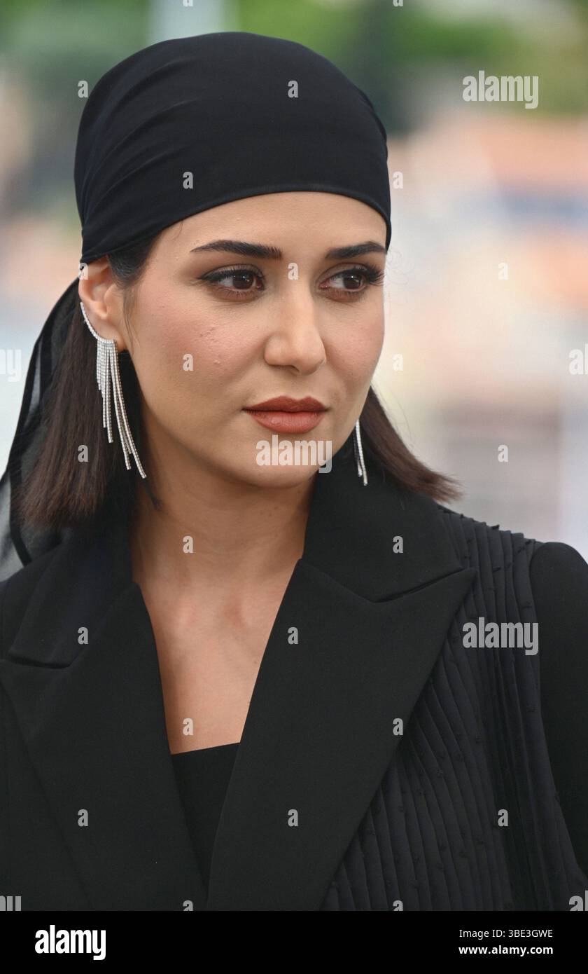 Parinaz Izadyar Photocall of the film 'Mother and Child' ('Zan O Bacheh') 78th Cannes Film ...