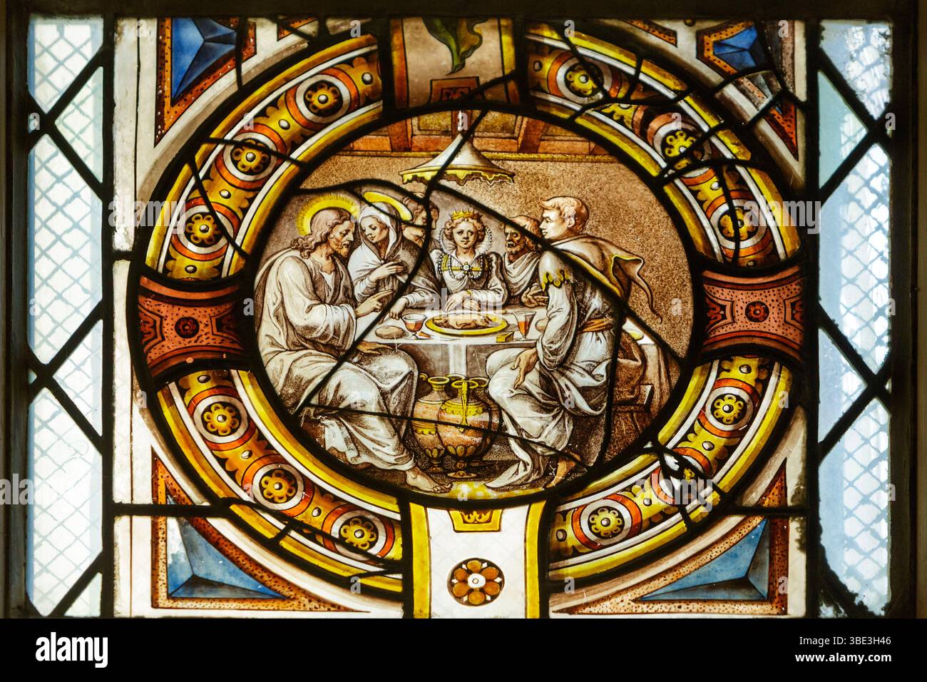 France, Aube, Troyes, Route du Vitrail (road of the stained glass ...