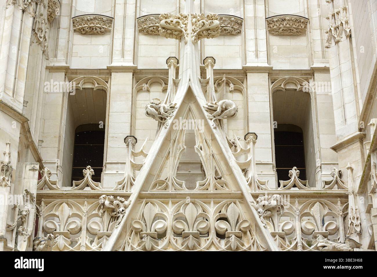France, Aube, Troyes, Route du Vitrail (road of the stained glass ...