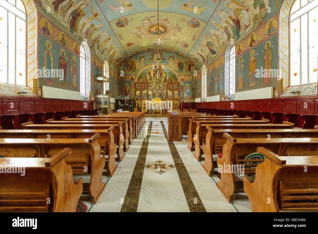 Romania, Transylvania, Judet (department) of Alba, Ocna Mures, former ...