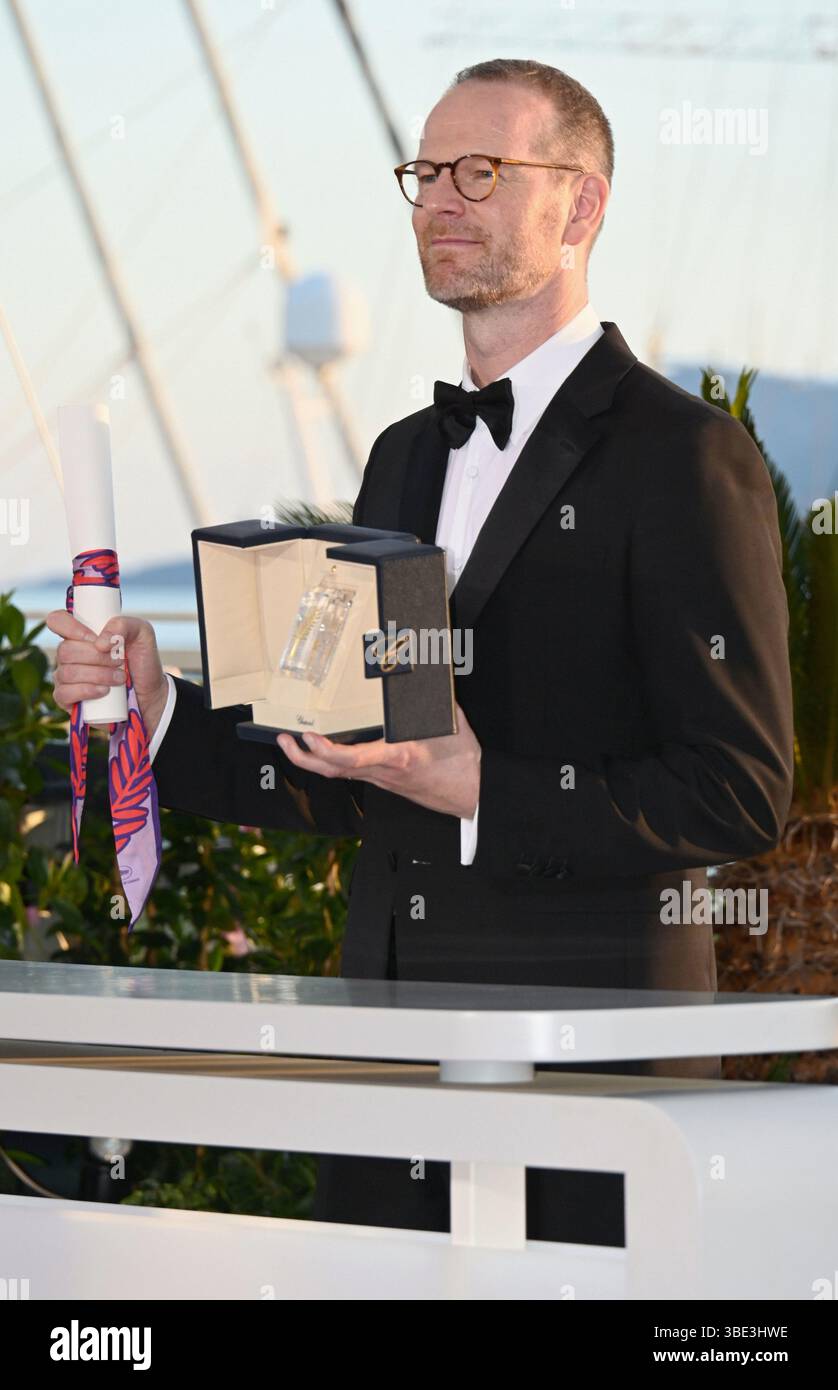 The Grand Prix Award for the film "Sentimental Value" awarded to its director Joachim Trier ...