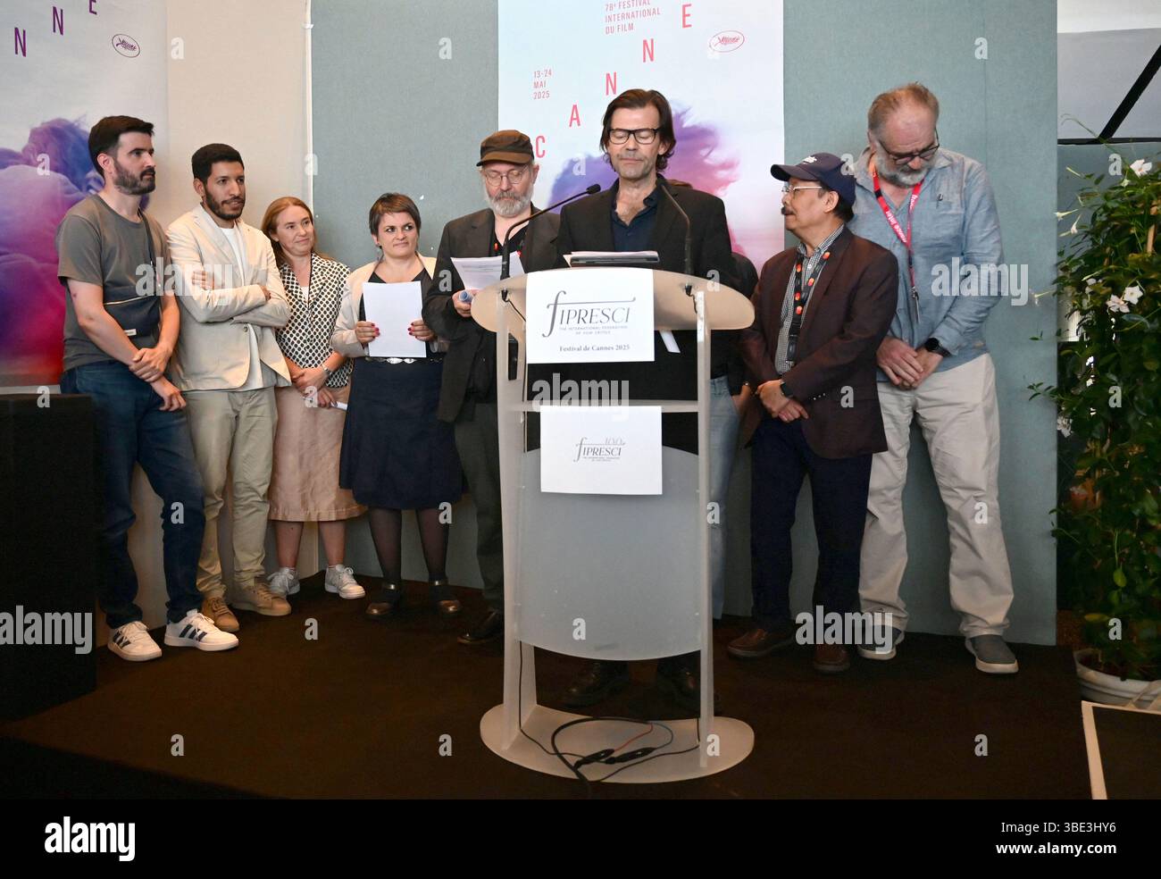 The FIPRESCI Prize of the 2025 Cannes Film Festival: one of the members ...