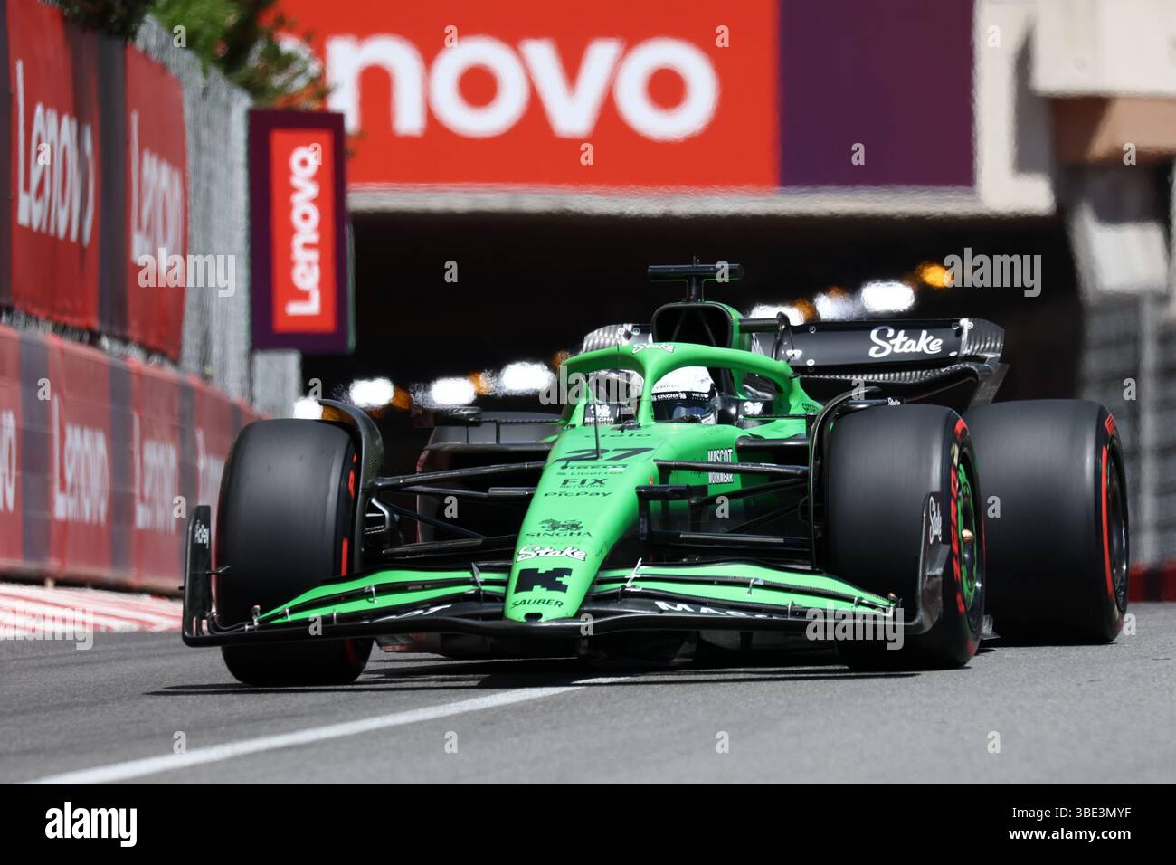 Nico Hulkenberg of Kick Sauber on track during the F1 Grand Prix of ...