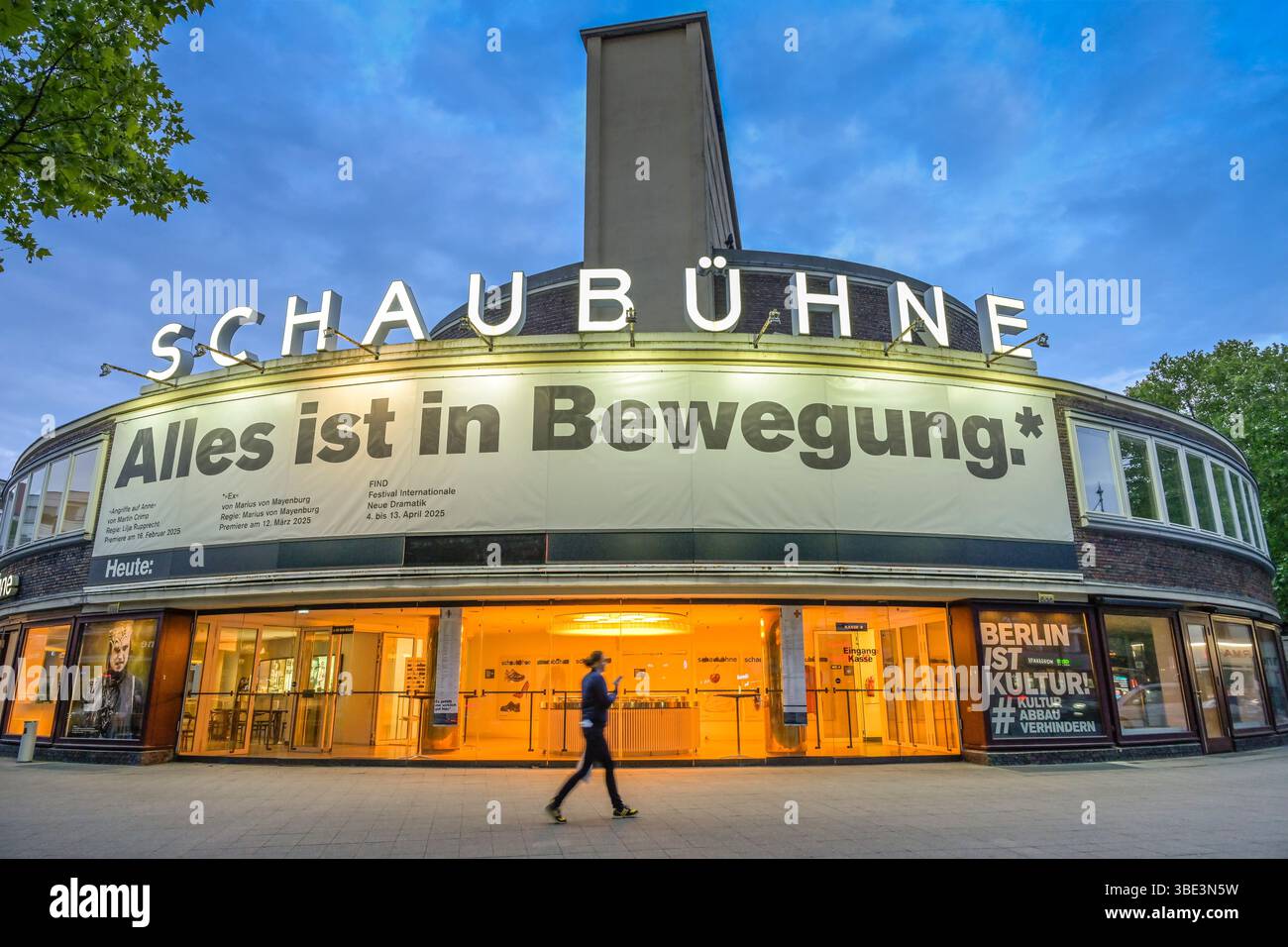 Theater Schaubühne, Lehniner Platz, Charlottenburg, Berlin, Deutschland ...