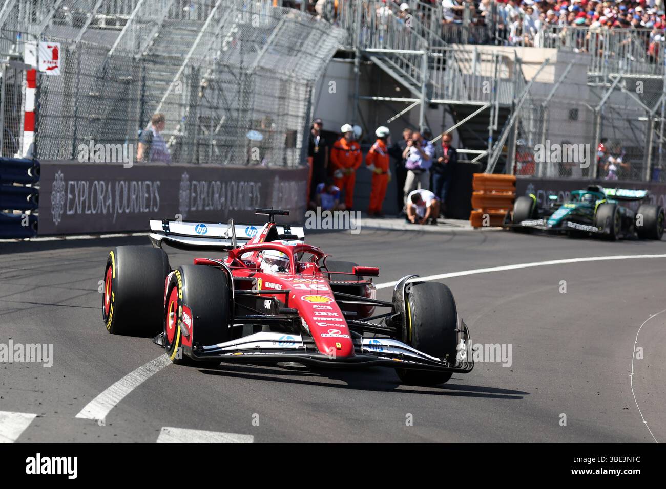 Charles Leclerc of Scuderia Ferrari on track during the F1 Grand Prix ...