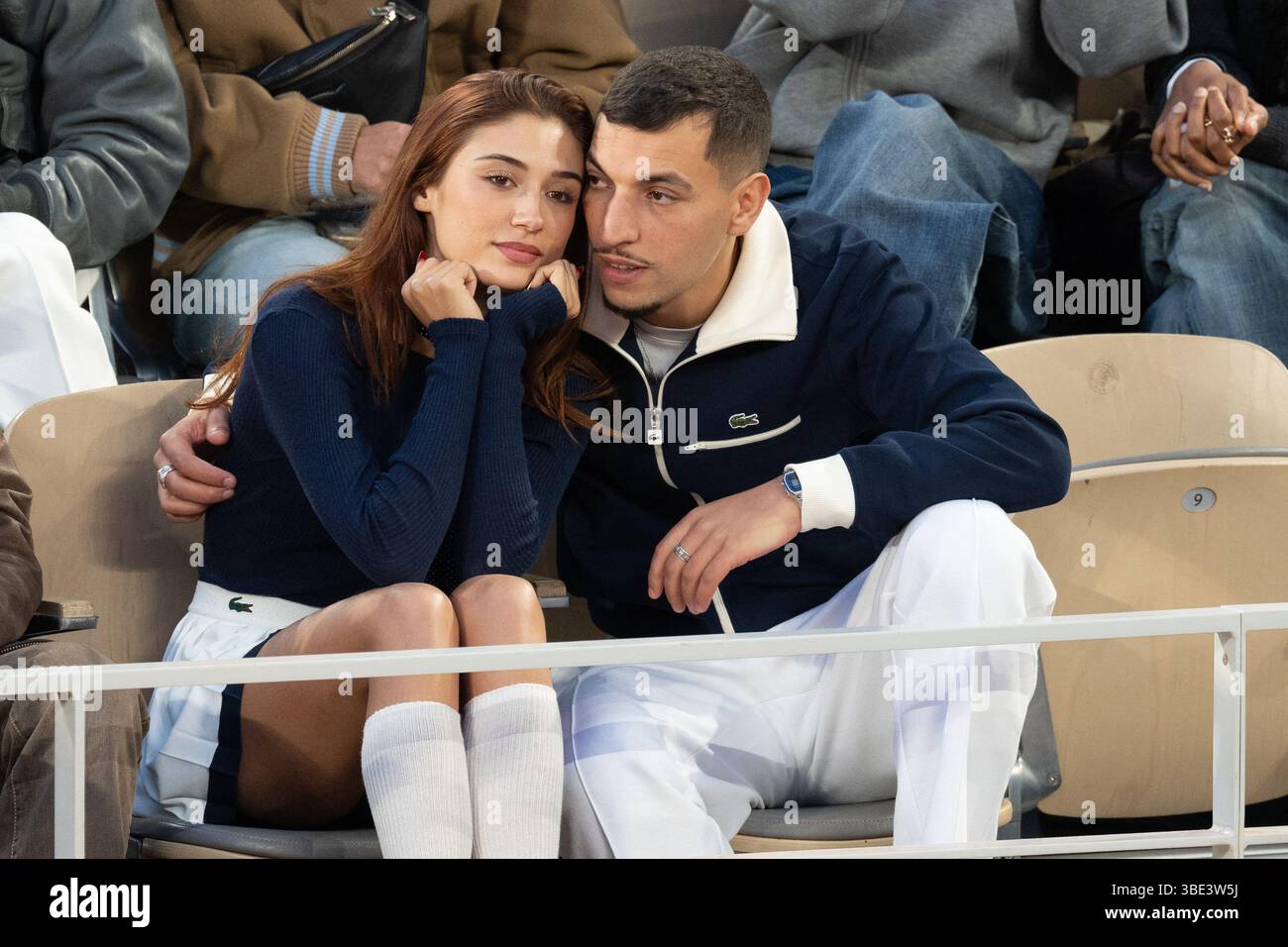 Paris, France. 26th May, 2025. Isia Arcangeletti and Youssef Swatt's ...