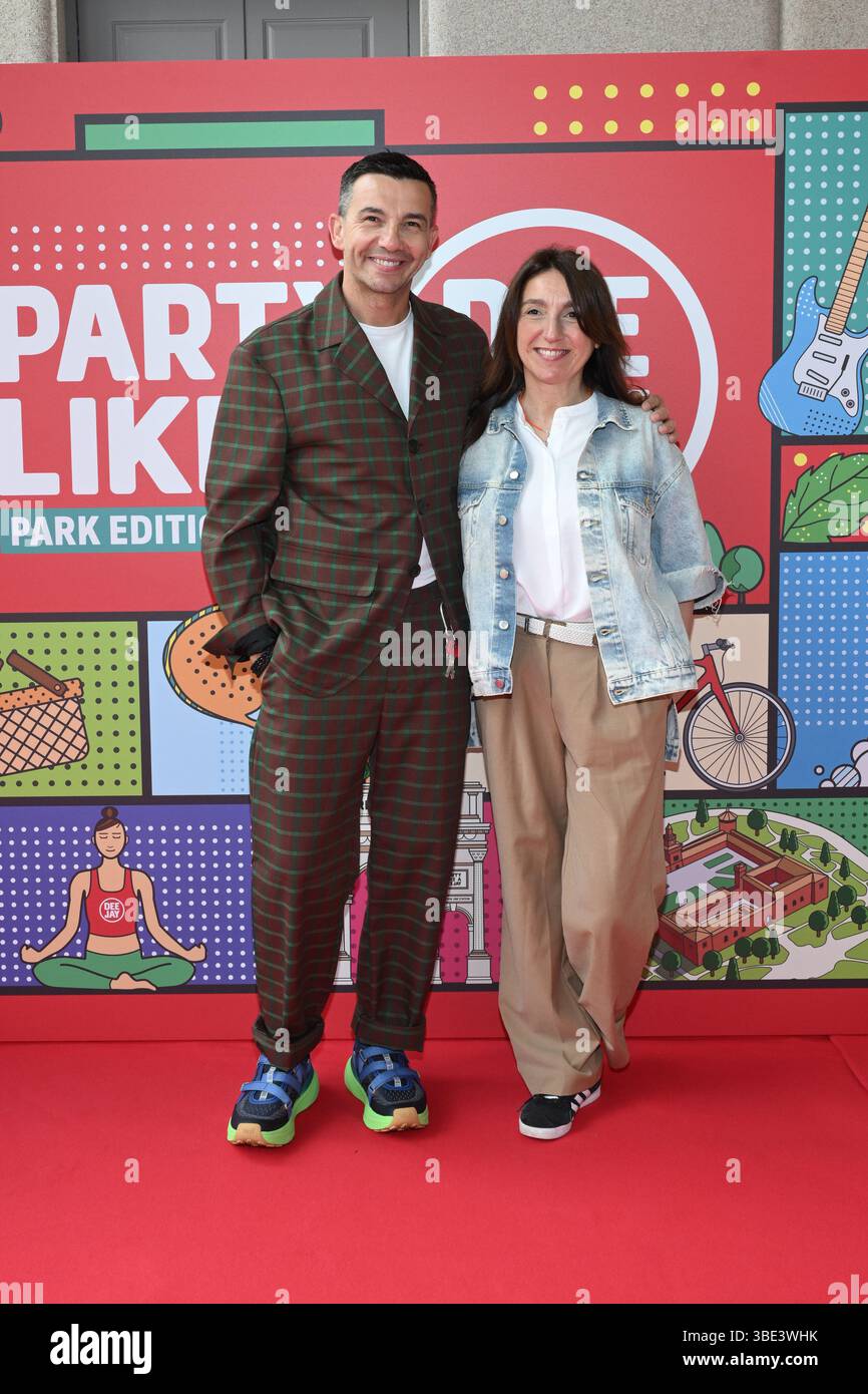 Milan, Italy. 27th May, 2025. Milan, Photocall “Party Like a DJ 2025 ...
