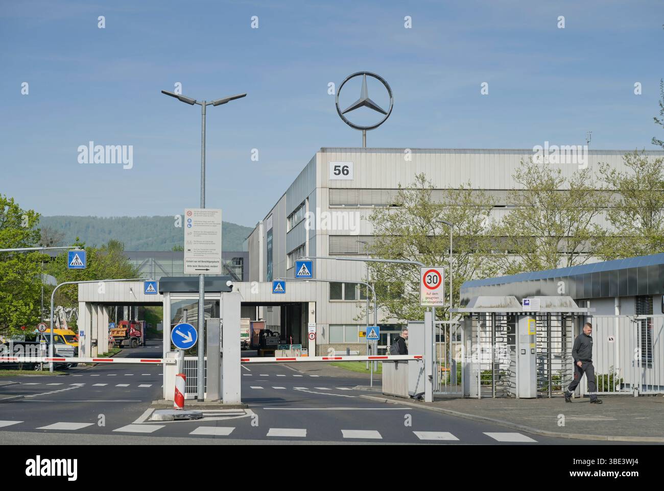 Mercedes Benz Werk, Daimler Truck AG, Mercedesplatz, Kassel, Hessen ...