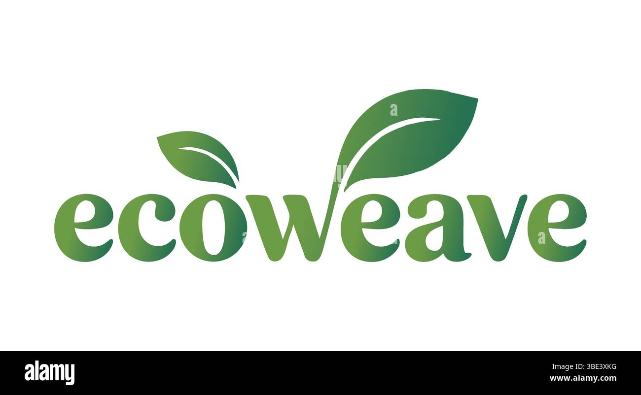 Green eco friendly fabric Stock Vector Images - Alamy