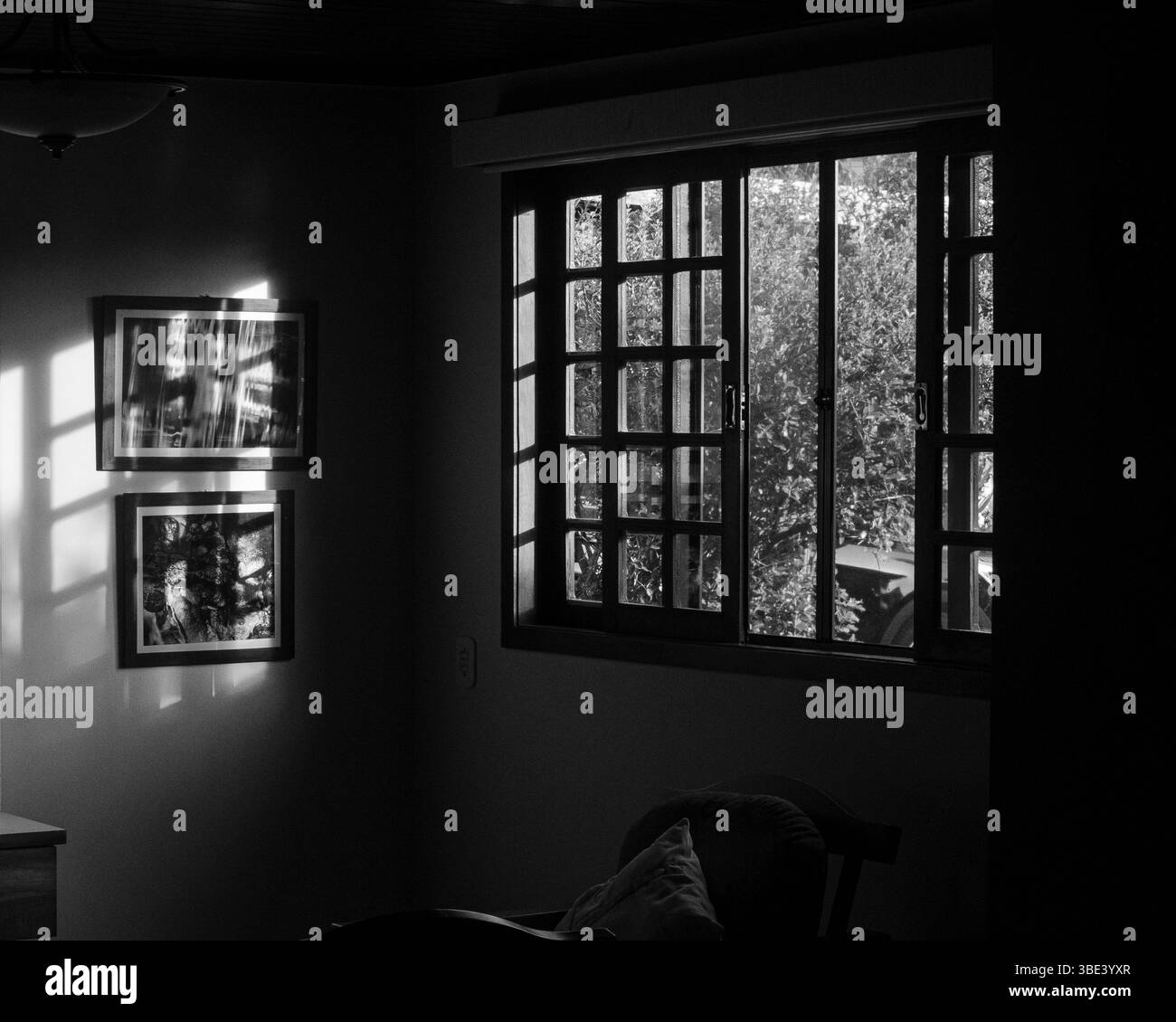 Sunlight Through Window Casting Shadows on Interior Wall – Búzios ...