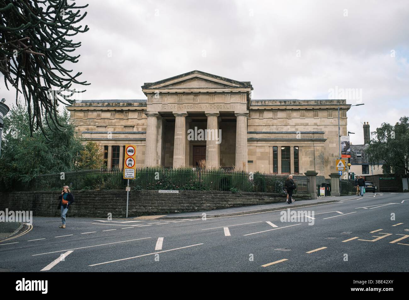 The imposing facade of the Grade II listed Y Gaer (The Fortress ...
