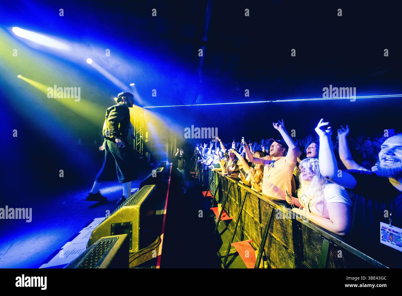 Copenhagen, Denmark. 26th May, 2025. The Canadian rapper bbnos performs ...