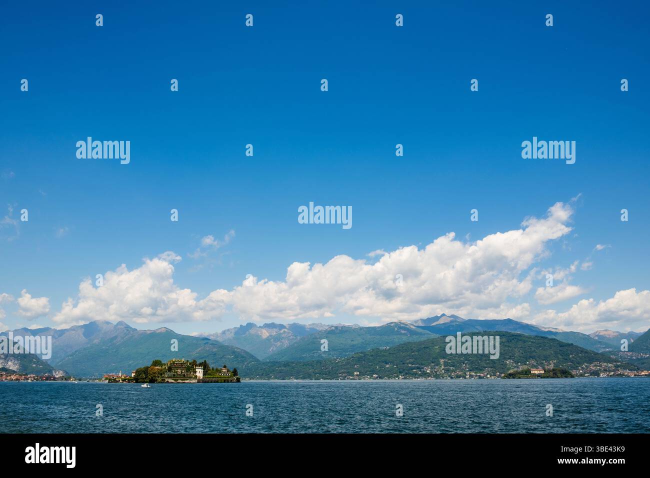 Lake Maggiore, Italy from the town of Stresa Stock Photo - Alamy