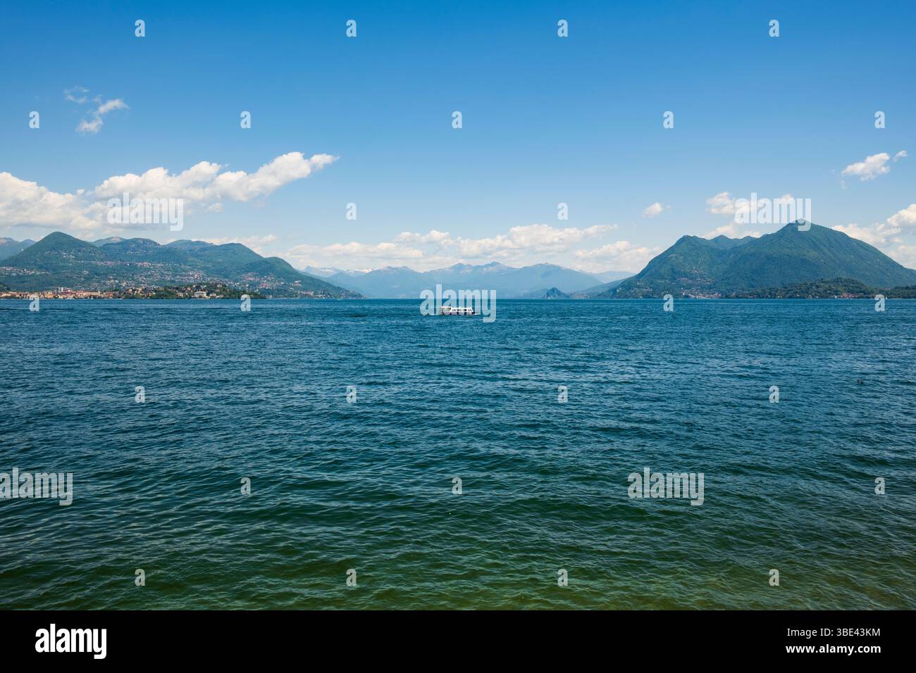Lake Maggiore, Italy from the town of Stresa Stock Photo - Alamy