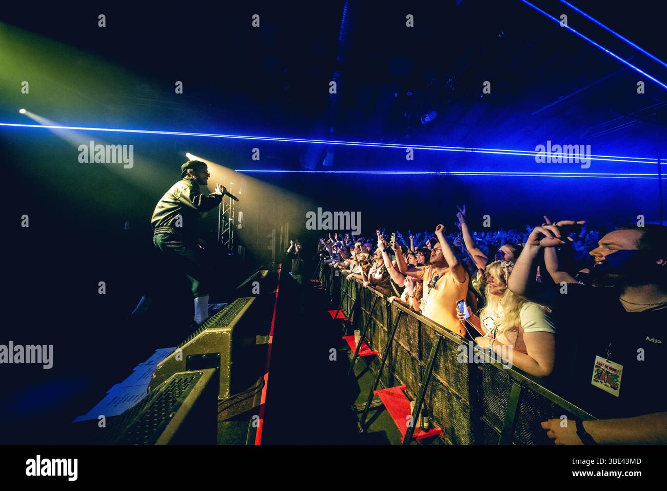 Copenhagen, Denmark. 26th May, 2025. The Canadian rapper bbnos performs ...