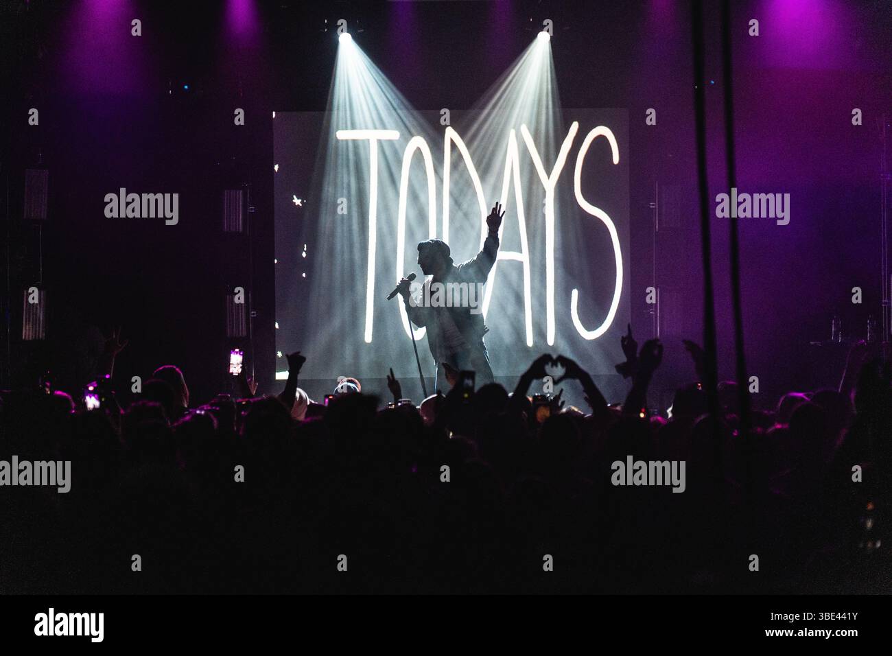 Copenhagen, Denmark. 26th May, 2025. The Canadian rapper bbnos performs ...