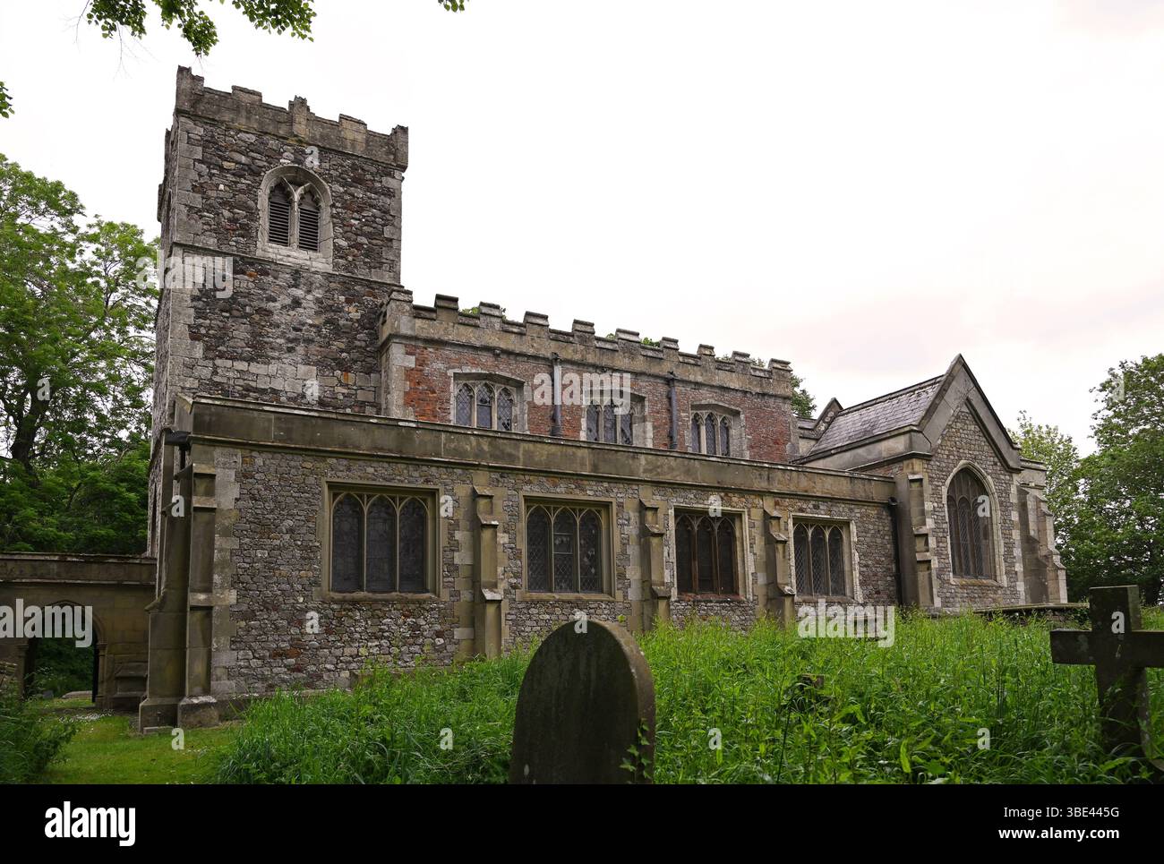 exterior of All Saints Church church of England grade 1 listed building ...