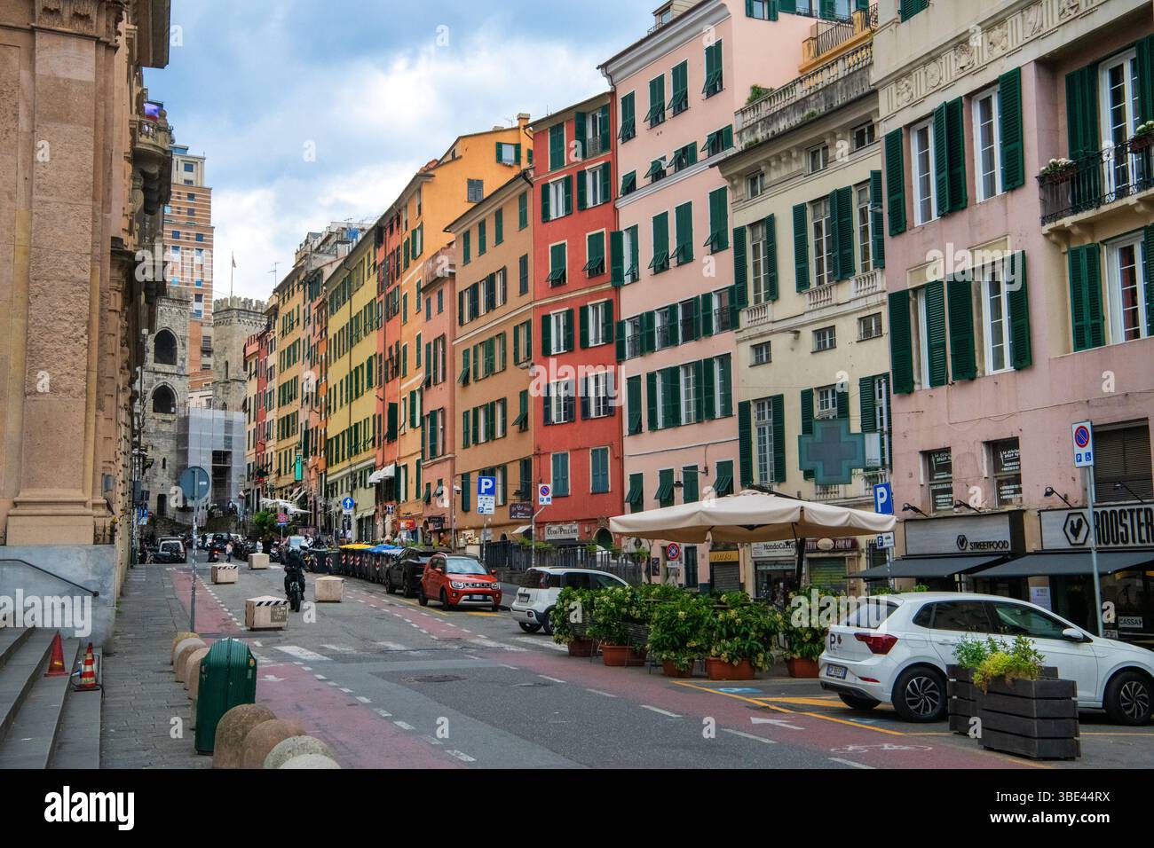 Italien, Genua, 14.05.2025 Genua ist Hauptstadt der nordwestlichen Region Ligurien. Die Stadt ...