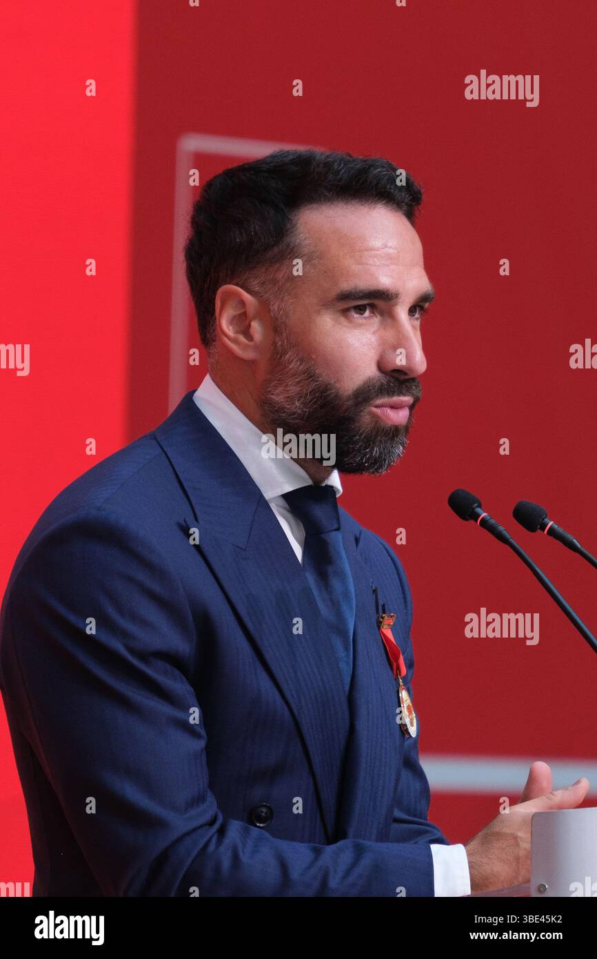 Daniel Carvajal during the Gold Medal of the Regional Administration to ...