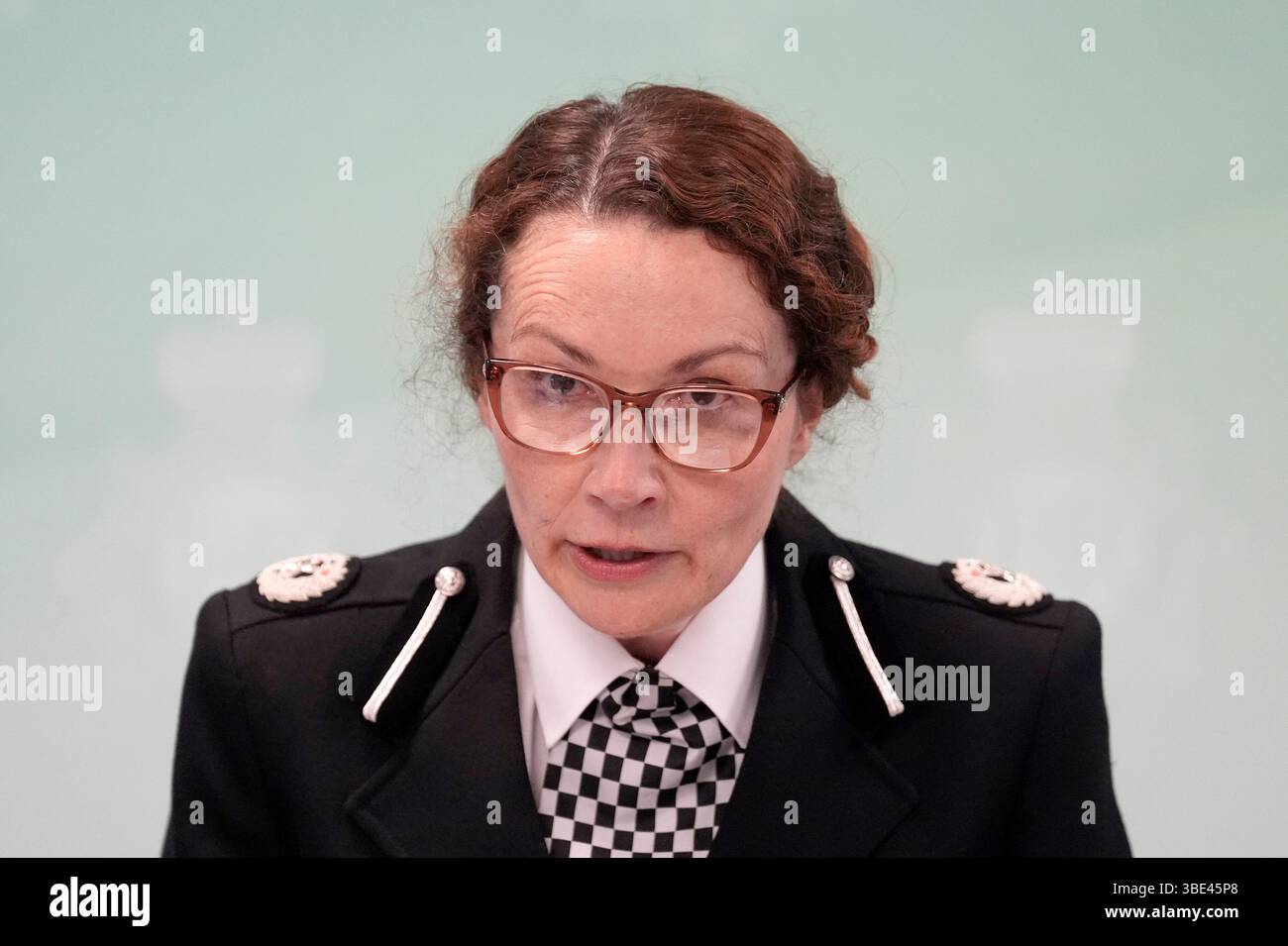Assistant Chief Constable Jenny Sims from Merseyside Police speaking ...