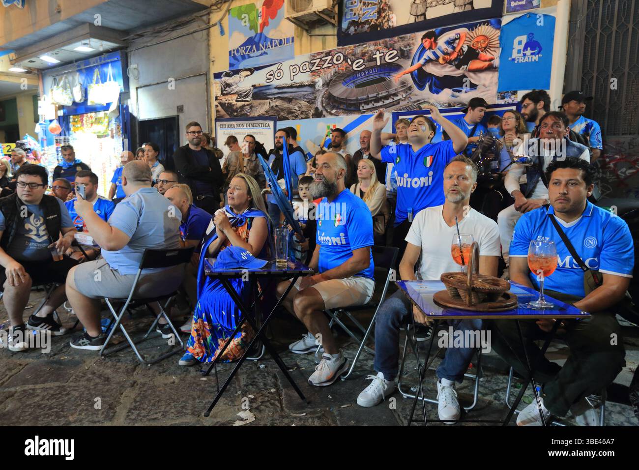 Calcio Napoli wins its fourth championship of the Italian Serie A ...