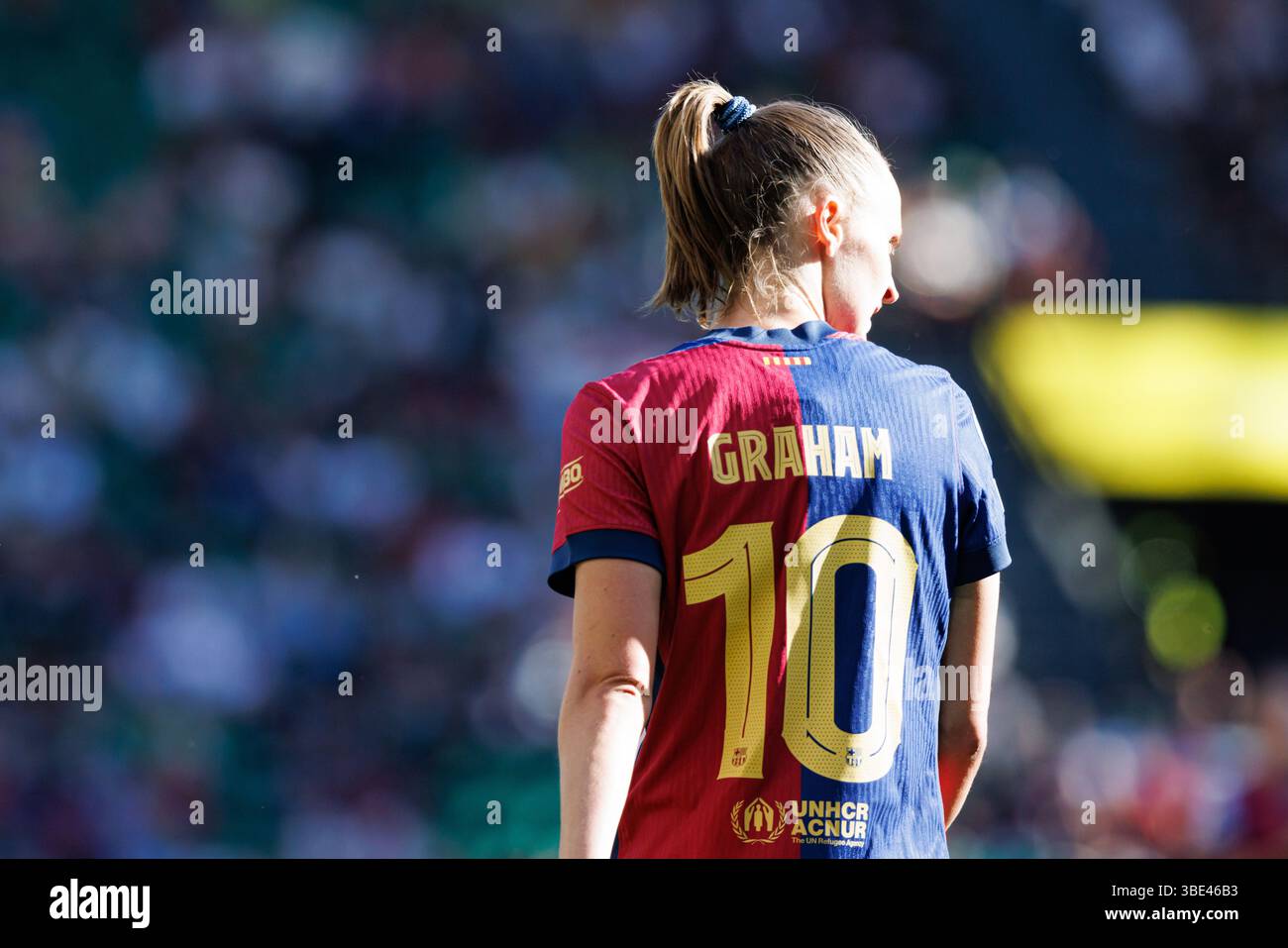 Caroline Graham Hansen seen during UEFA Womens Champions League 2025 ...