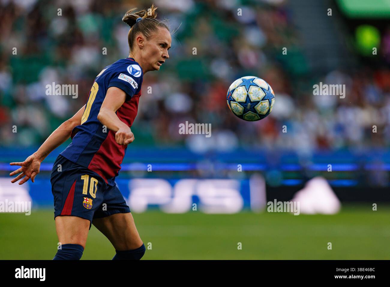 Caroline Graham Hansen seen during UEFA Womens Champions League 2025 ...