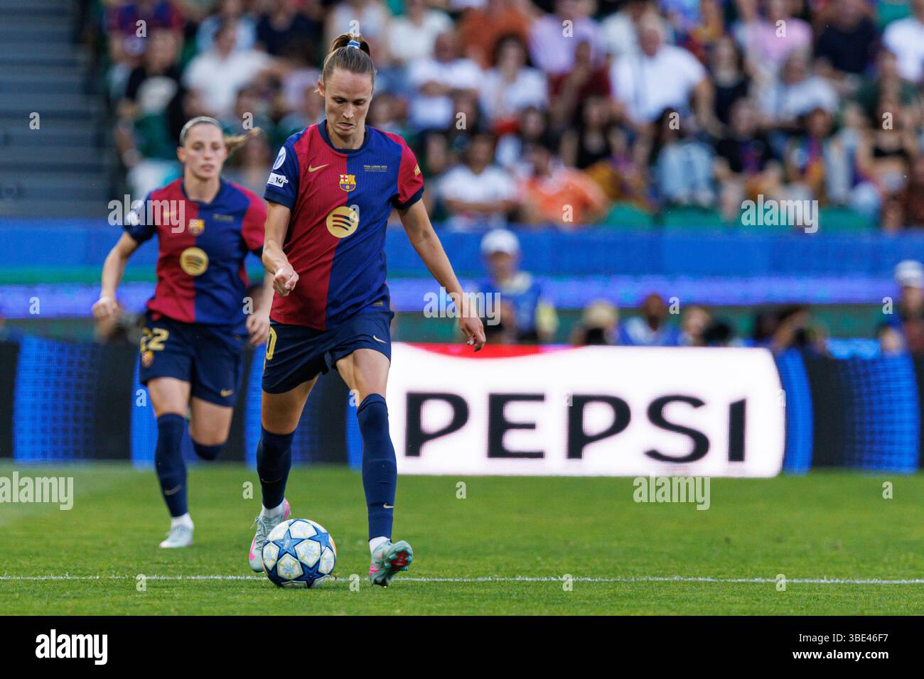 Caroline Graham Hansen seen during UEFA Womens Champions League 2025 ...