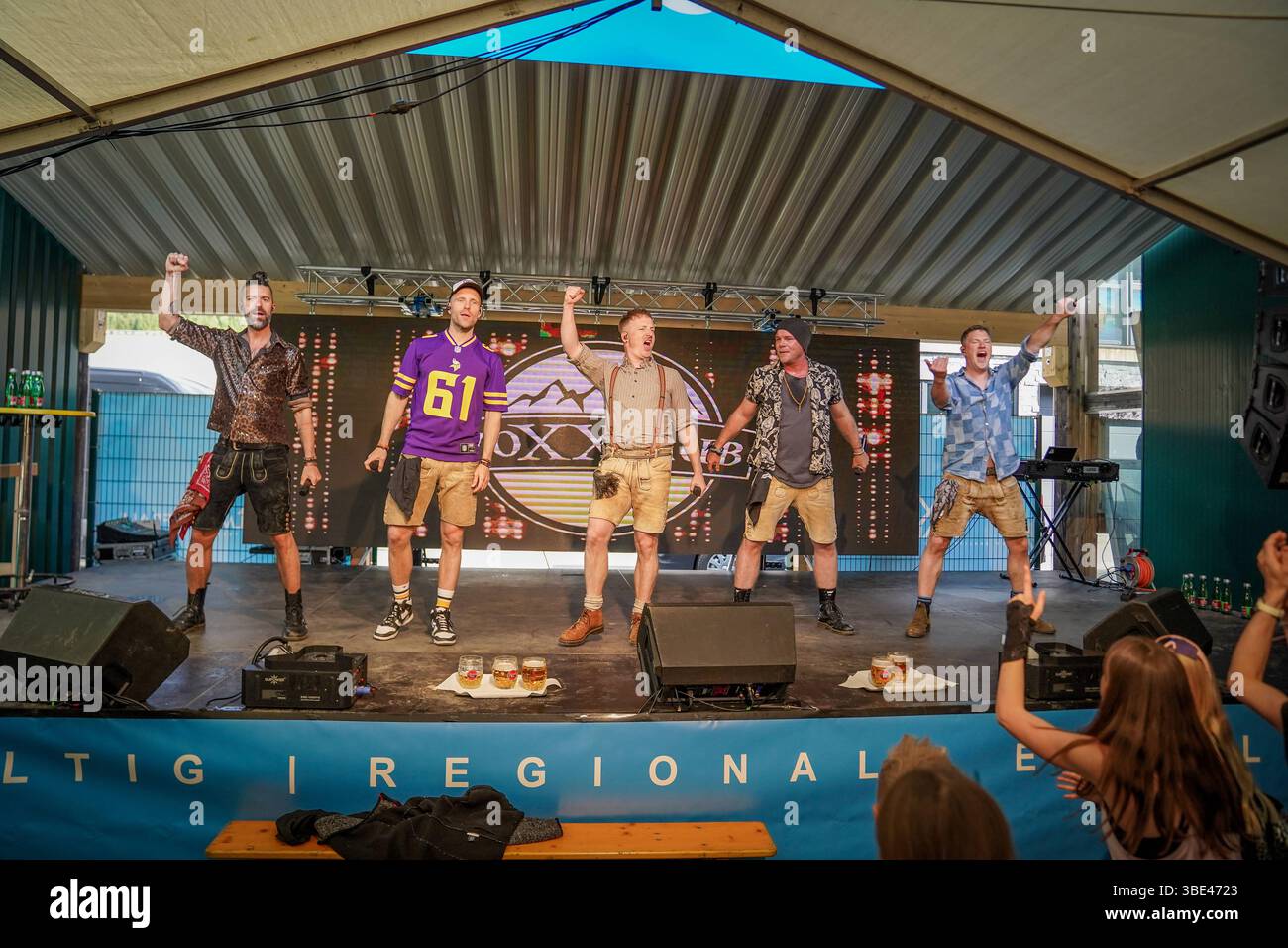 Stadl an der Mur, Steiermark, Österreich, Europa: Auftritt von voXXclub ...