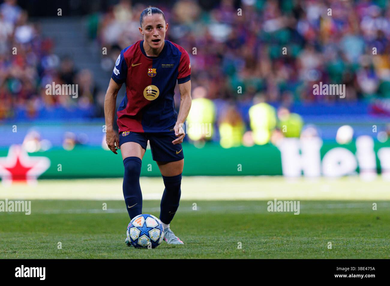 Ona Battle seen during UEFA Womens Champions League 2025 final game ...