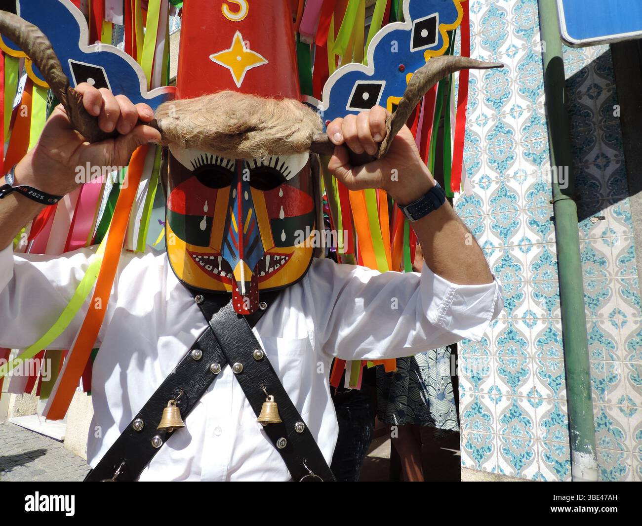 XVIIIberian Masquerade Parade in Gaia, Portugal. , . on May 26. 2025 ...