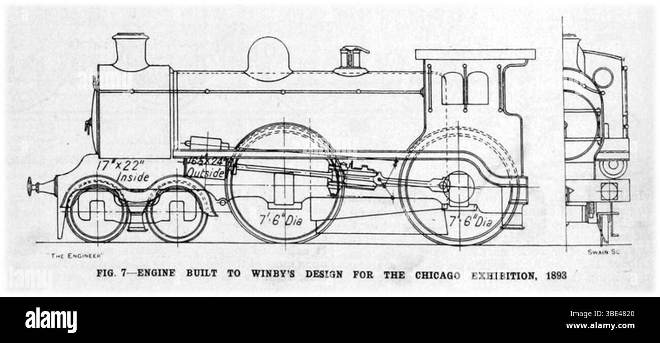 Locomotive drawing hi-res stock photography and images - Alamy