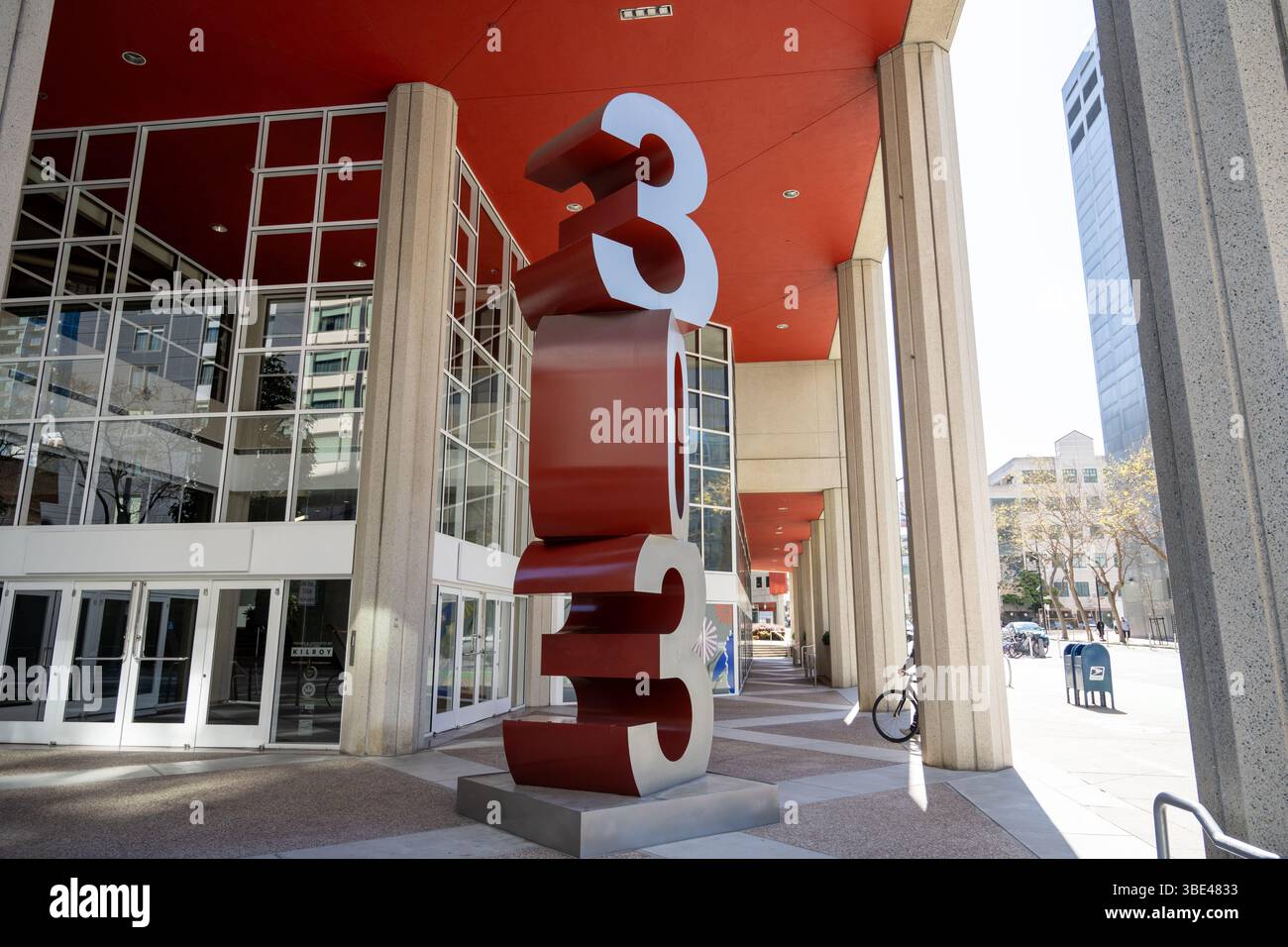 Facade of 303 2nd street, an office building in SoMA housing the ...