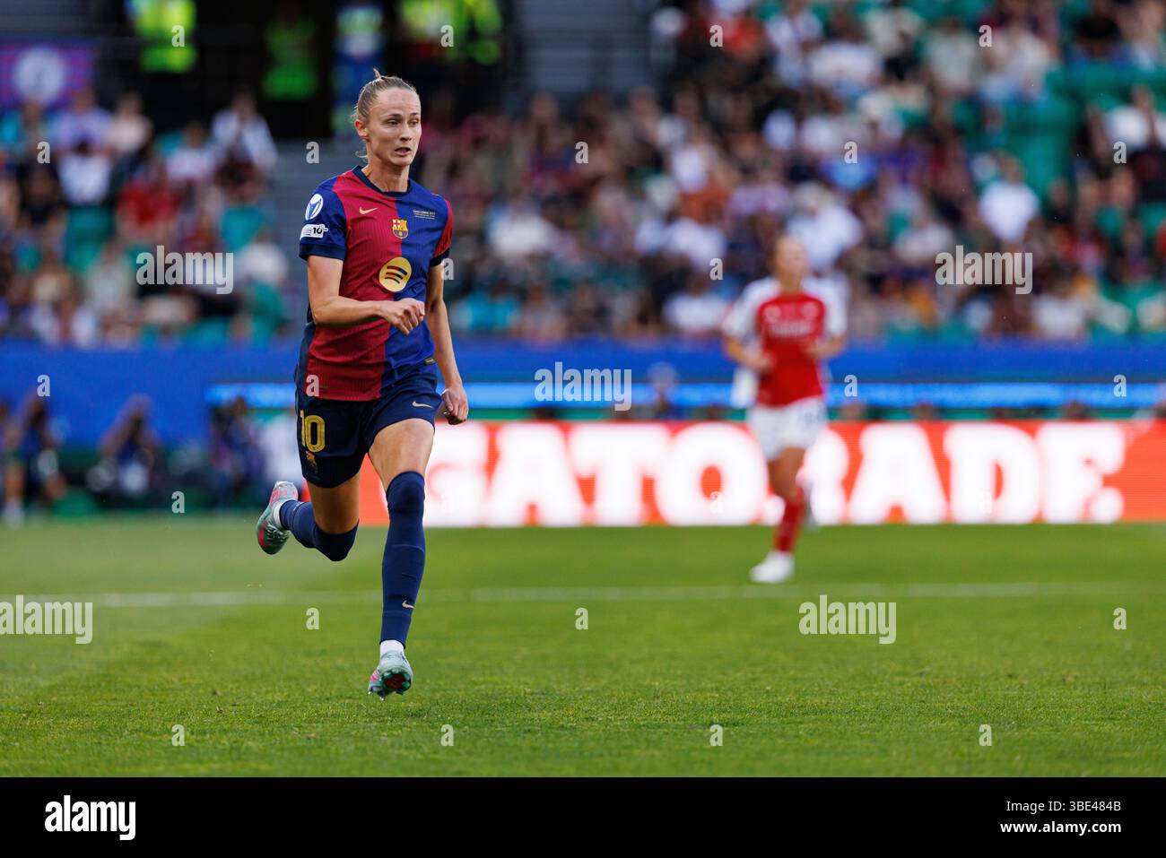Caroline Graham Hansen seen during UEFA Womens Champions League 2025 ...