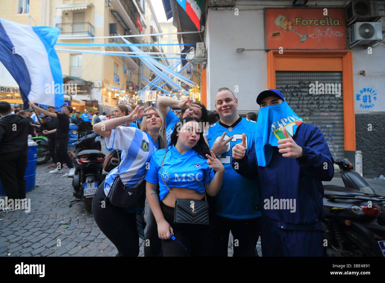 Calcio Napoli wins its fourth championship of the Italian Serie A ...