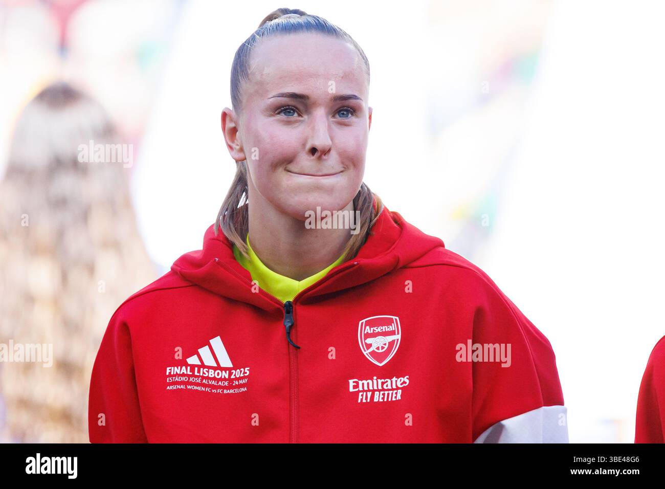 Daphne van Domselaar seen during UEFA Womens Champions League 2025 ...