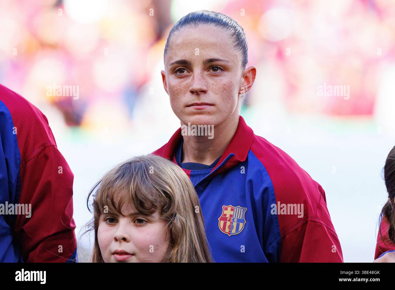 Ona Battle seen during UEFA Womens Champions League 2025 final game ...