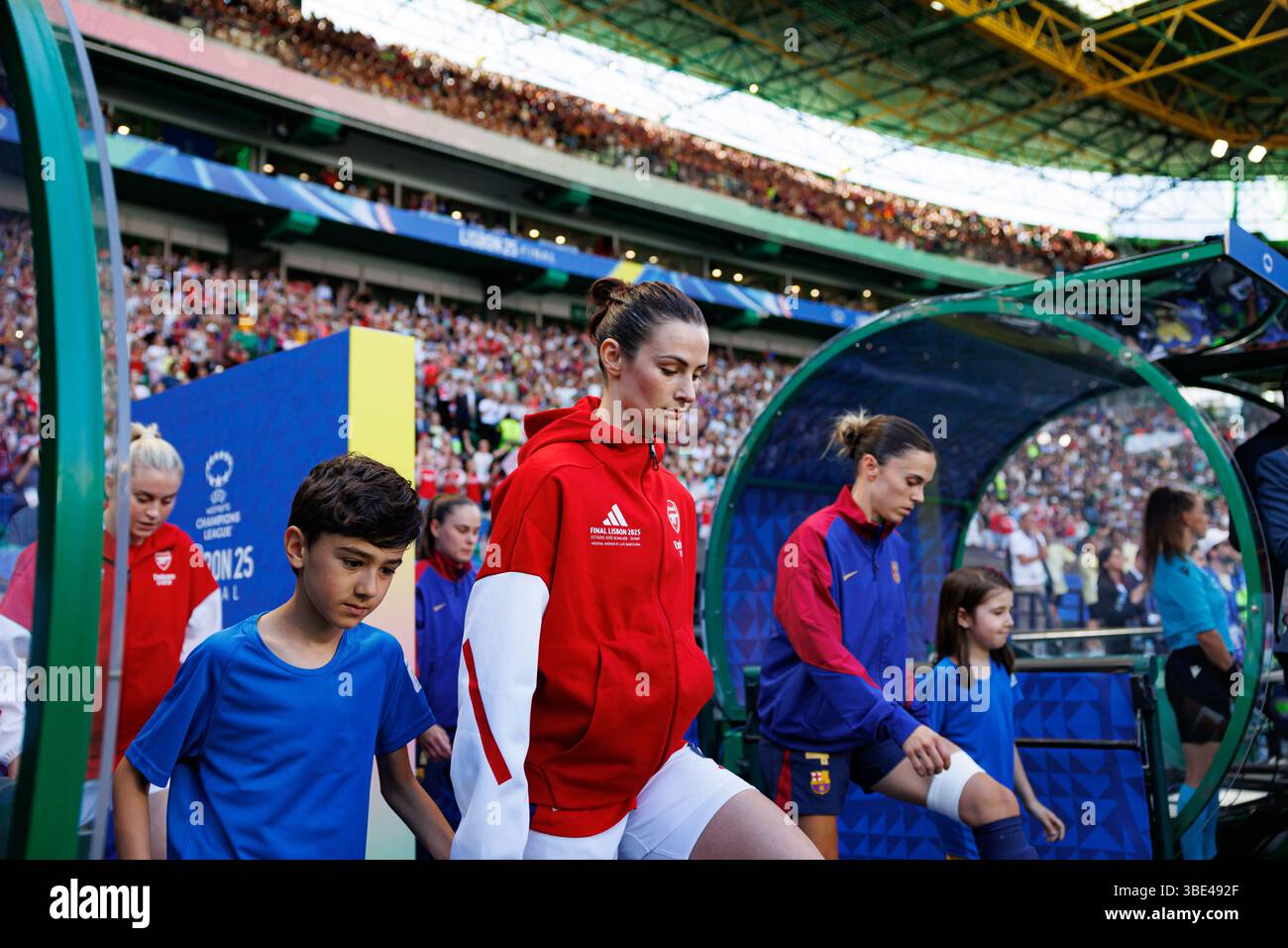 Emily Fox seen during UEFA Womens Champions League 2025 final game ...