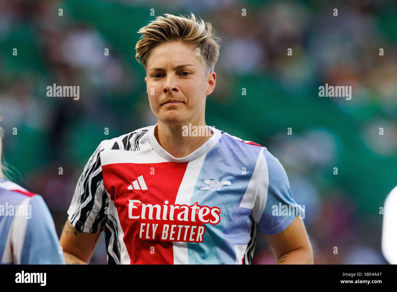 Lina Hurtig seen during UEFA Womens Champions League 2025 final game ...