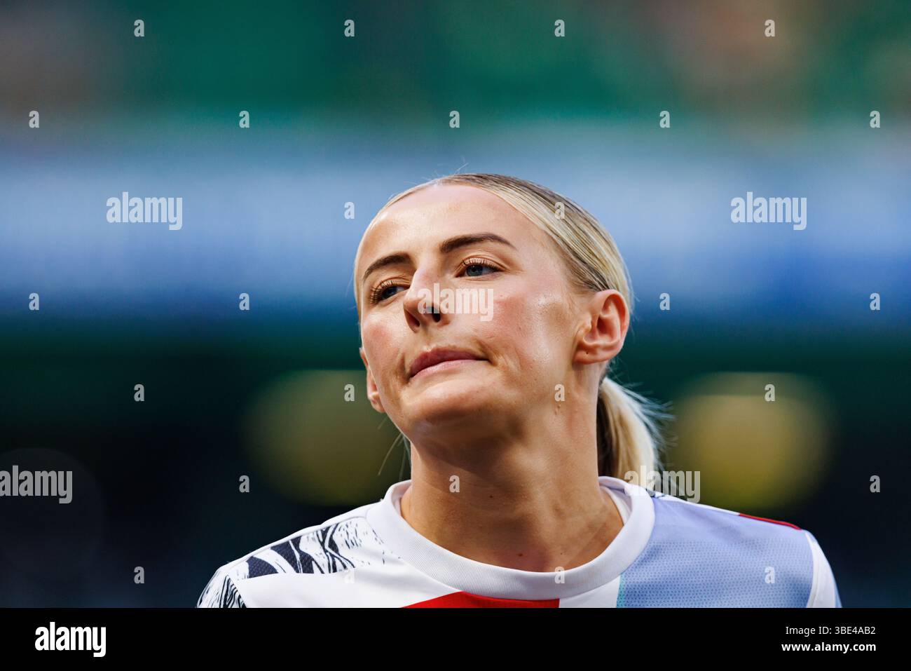 Chloe Kelly seen during UEFA Womens Champions League 2025 final game ...