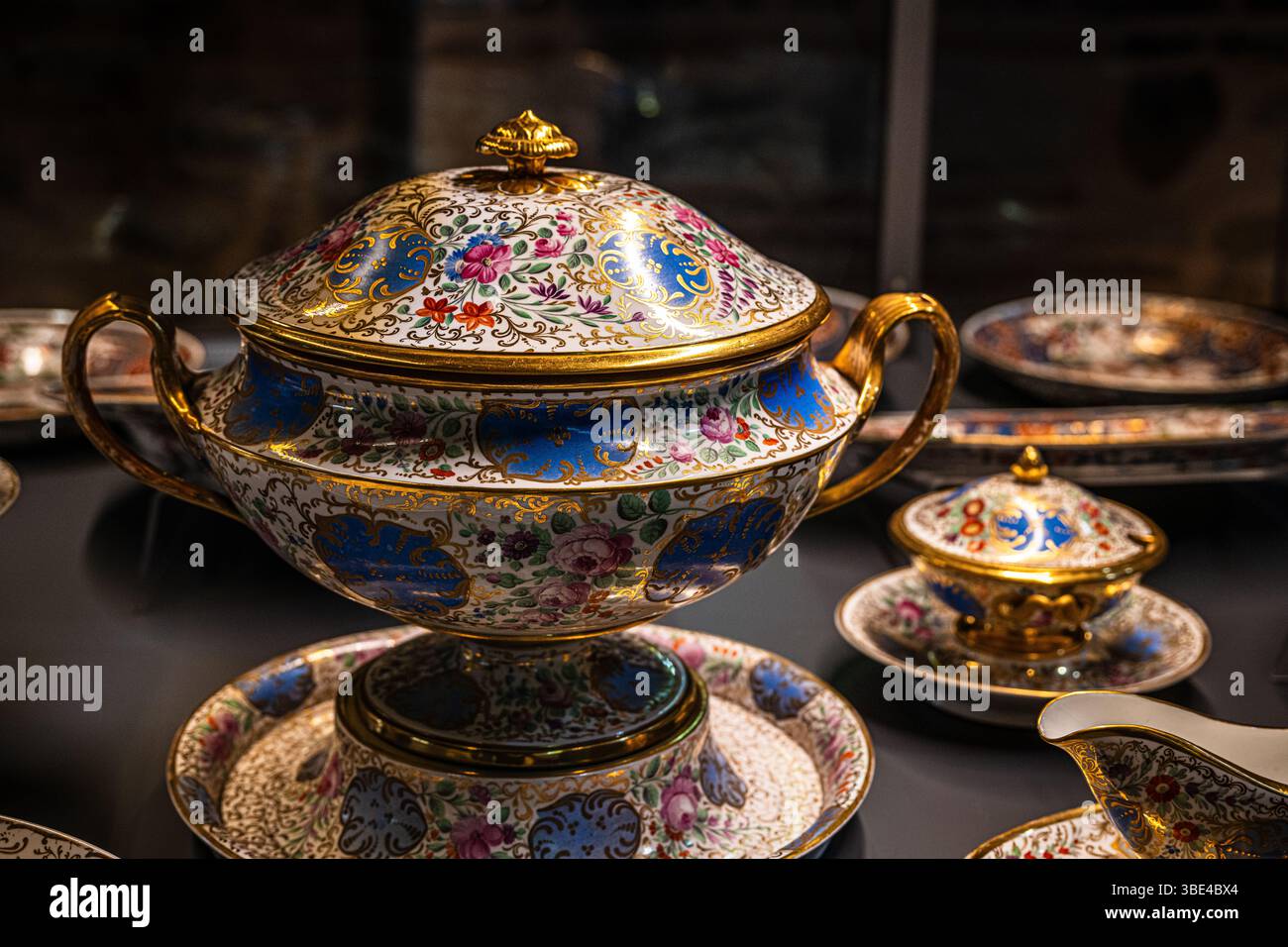 Istanbul, Turkey — April 14, 2025. A photo of a highly ornate ancient ...