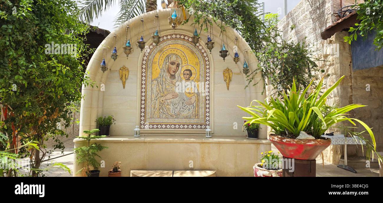 Holy Monastery of Saint Gerasimos of the Jordan. Deir Hajla (also ...