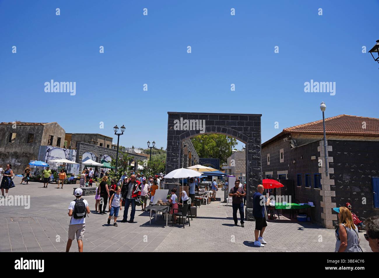 Israel Lower Galilee, Kfar Kama one of the two Circassian villages in ...