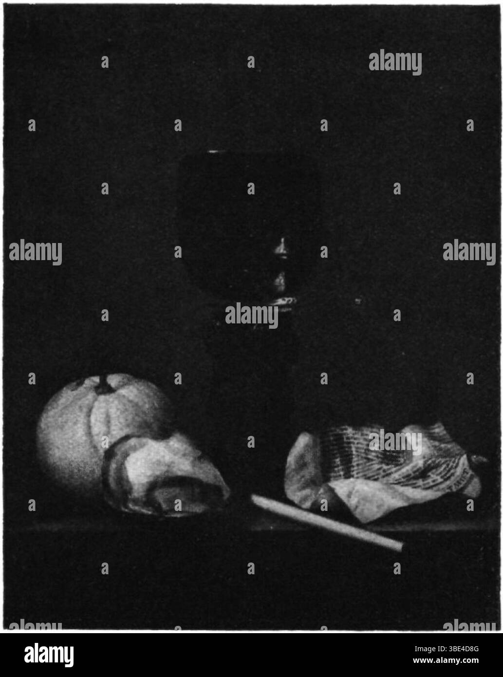 Jan Jansz van de Velde - Still life with a roemer, pipe and tobacco ...