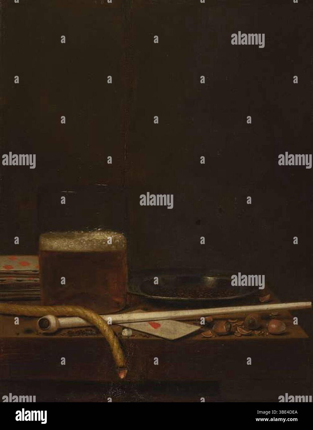 Jan Jansz. van de Velde - Zatisi-s-kurackym-nacinim - Still-life-with ...