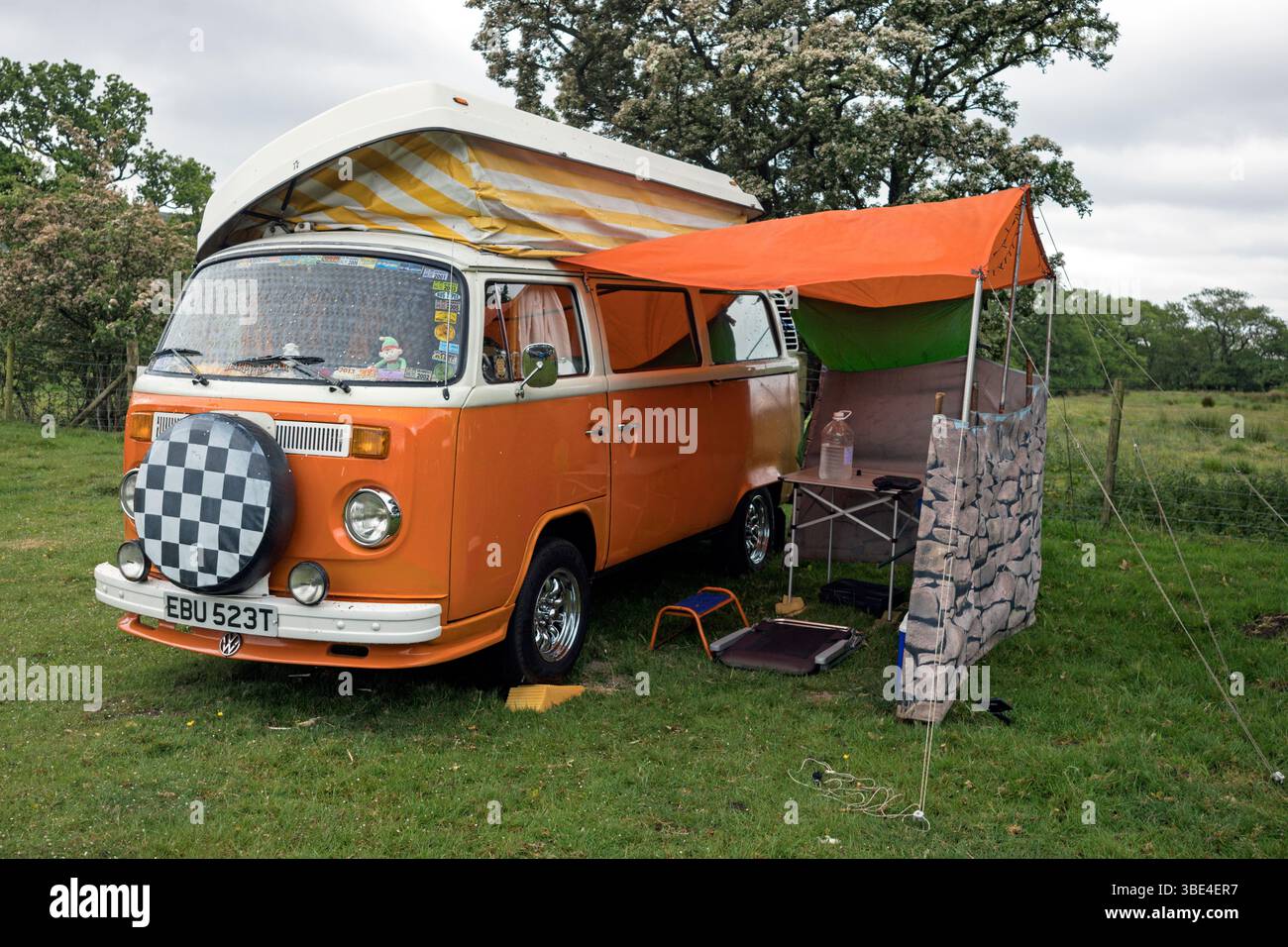 Volkswagen camper van. Chipping Steam Fair 2025 Stock Photo - Alamy