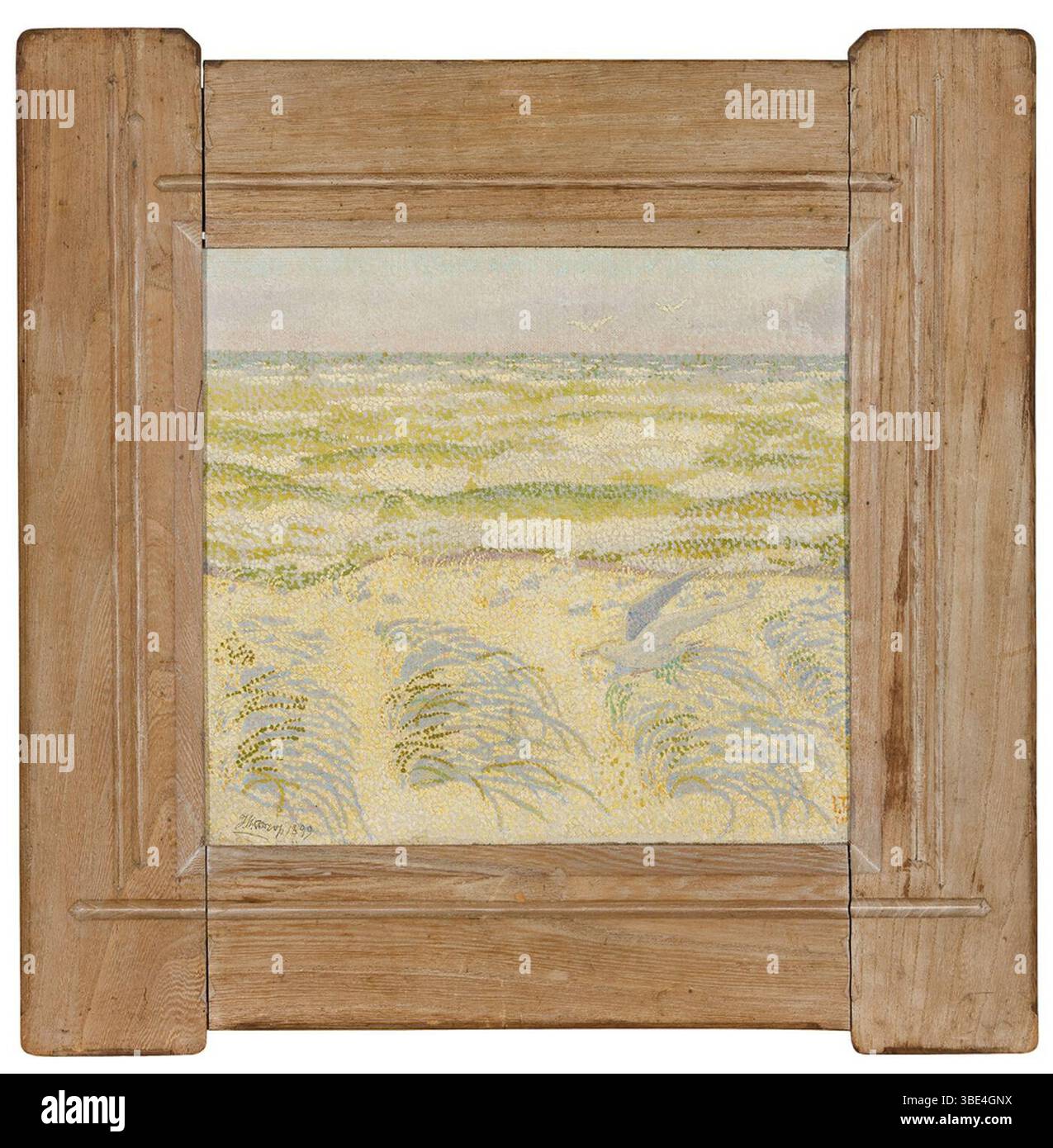 Jan Th. Toorop - Duin en zee, Duin en zee (oostelijke wind met vorst ...