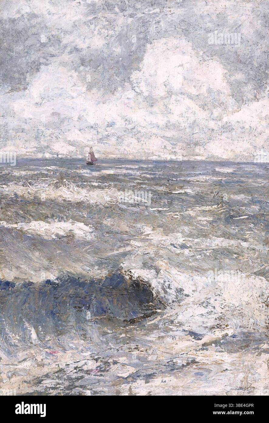 Jan Toorop - Zee (Brisants de la mer du Nord) - St 3 Stock Photo - Alamy