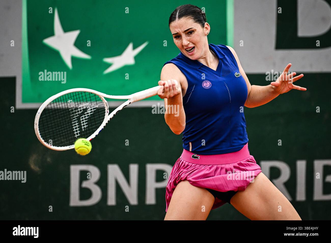 Elsa JACQUEMOT of France during the third day of the Roland-Garros 2025 ...